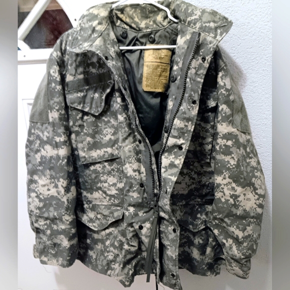 U.S. Army | Jackets & Coats | Army Cold Weather Field Coat Acu ...